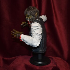 Wolfman Bust - Fan Art Horror Collectible Painting Commission - Etsy