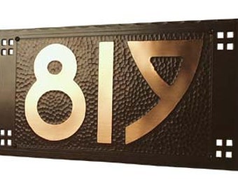 Craftsman house numbers | Etsy