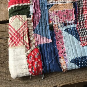 Handmade Cottagecore Vintage Fabric Patchwork Quilted Shoulder Bag ...