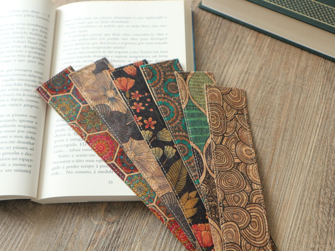 Beautiful Cork Bookmark, Best Cloth Bookmark, Fancy Bookmark, Cool ...