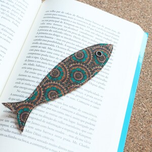 Cork Bookmark Cute Fish Bookmark Book Page Holder Book Marks Unique ...