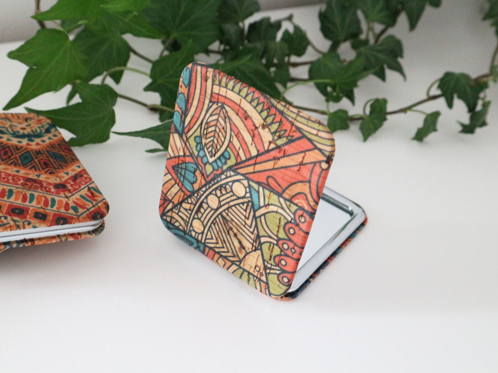 Square Pocket Mirror Small Mirror Purse Mirror | Etsy