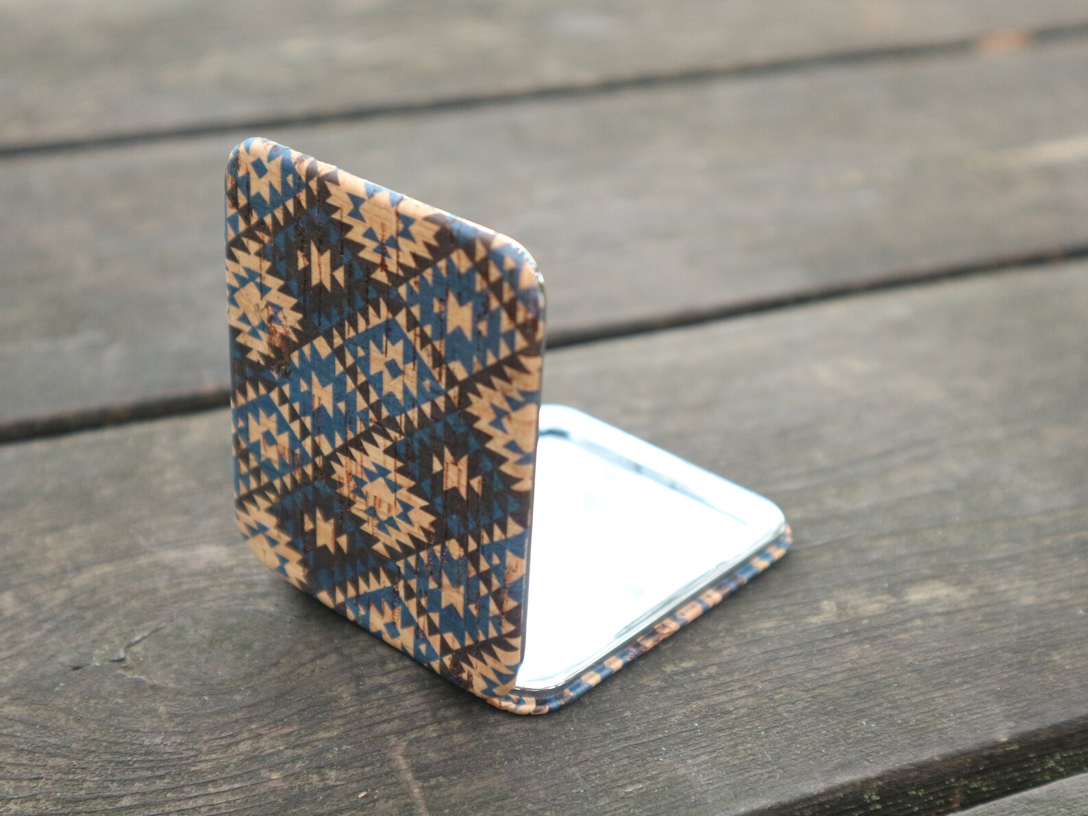 Square Pocket Mirror Small Mirror Purse Mirror | Etsy