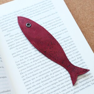 Cork Bookmark Cute Fish Bookmark Book Page Holder Book Marks Unique ...