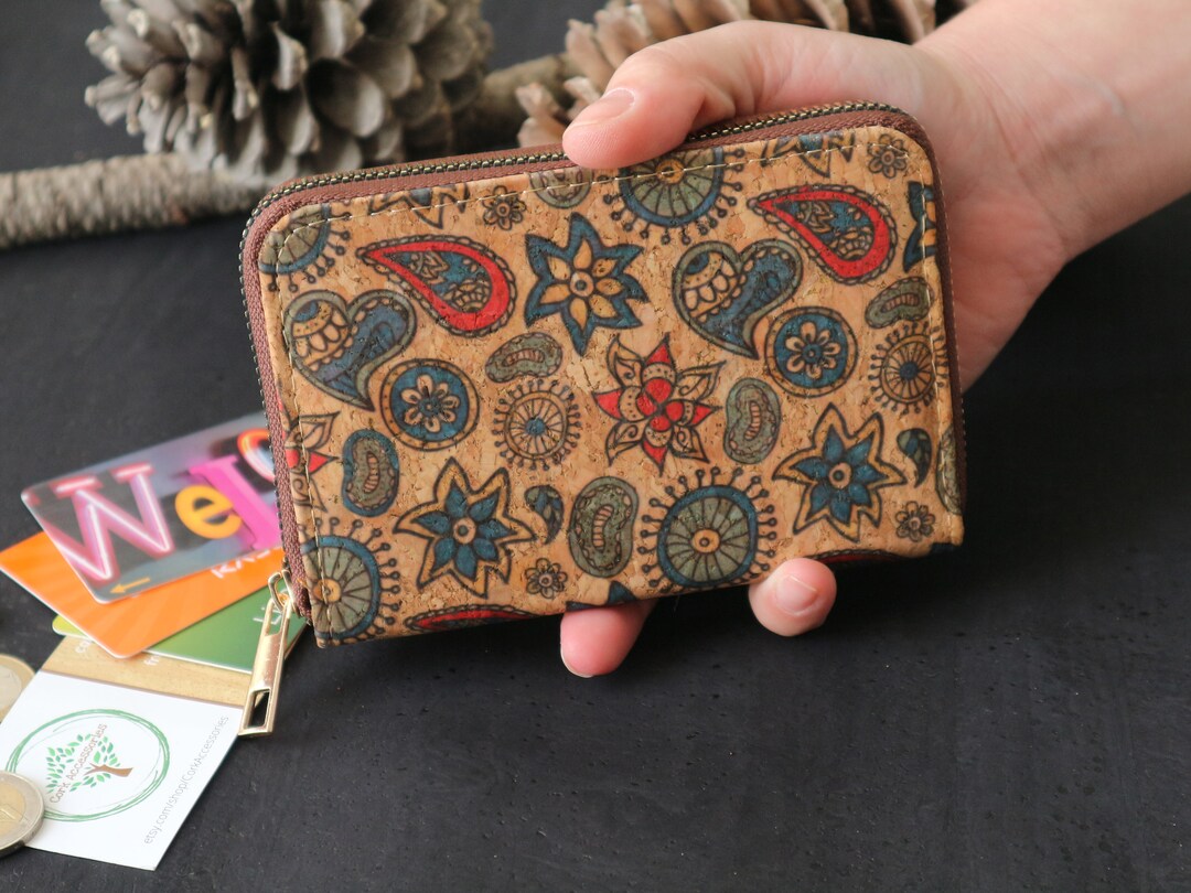 Cute Small Wallet for Women Travel Wallet Card Holder Zipper - Etsy