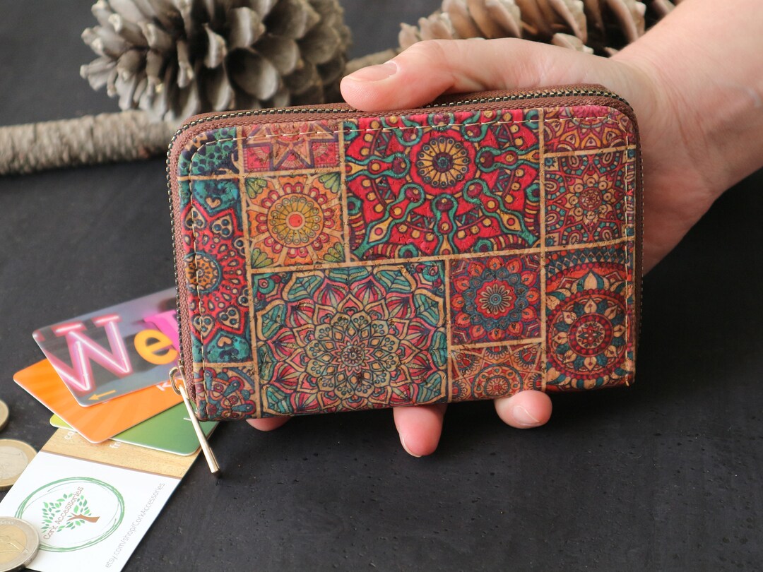 Cute Small Wallet for Women Travel Wallet Card Holder Zipper - Etsy