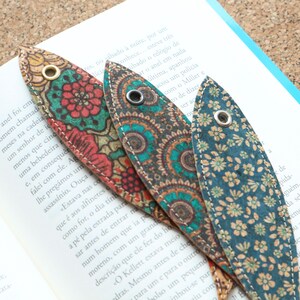 Cork Bookmark Cute Fish Bookmark Book Page Holder Book Marks Unique ...