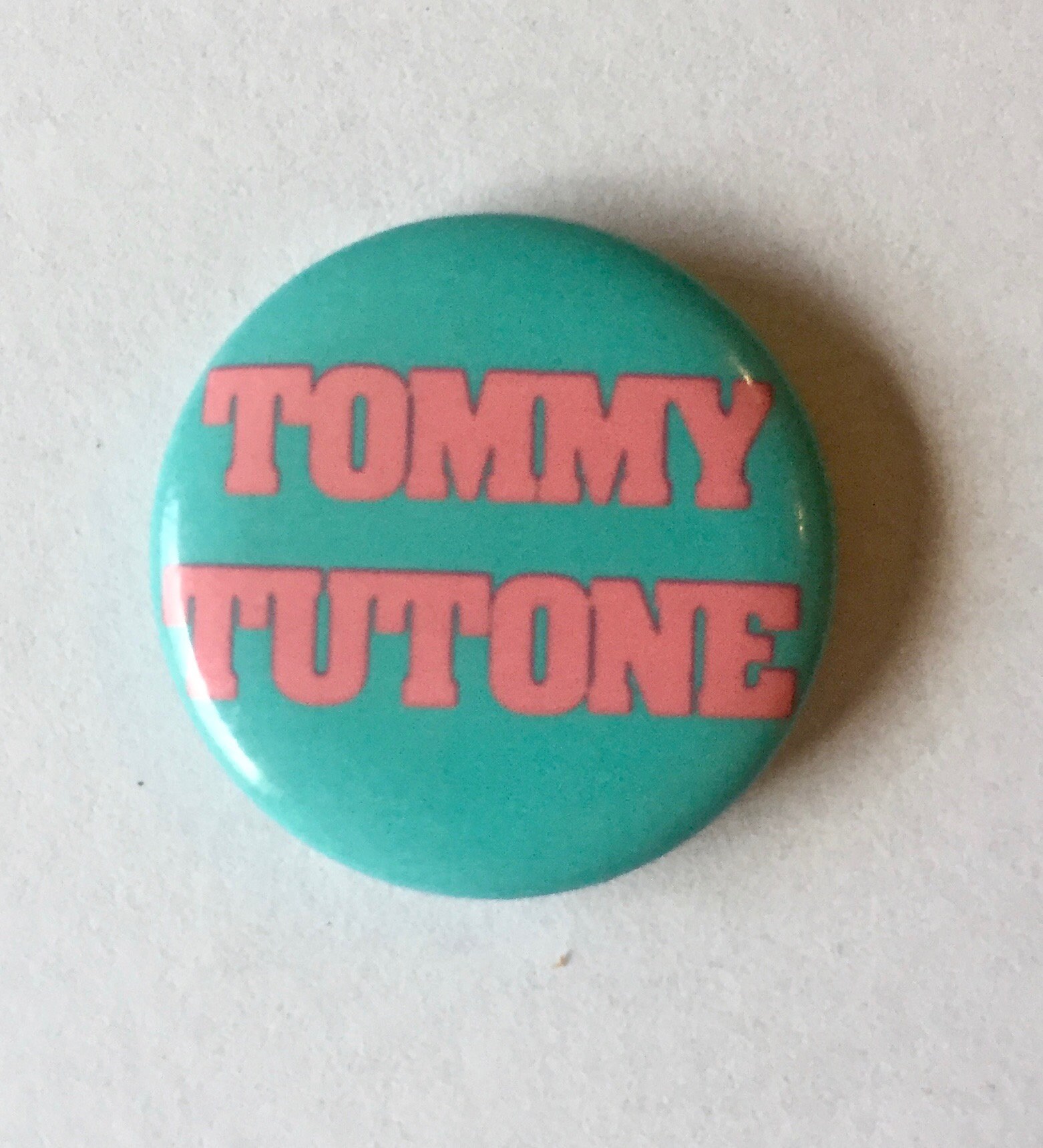 Tommy Tutone Pin/button Pin Circa 1980s Vintage Original Collectible 3 ...