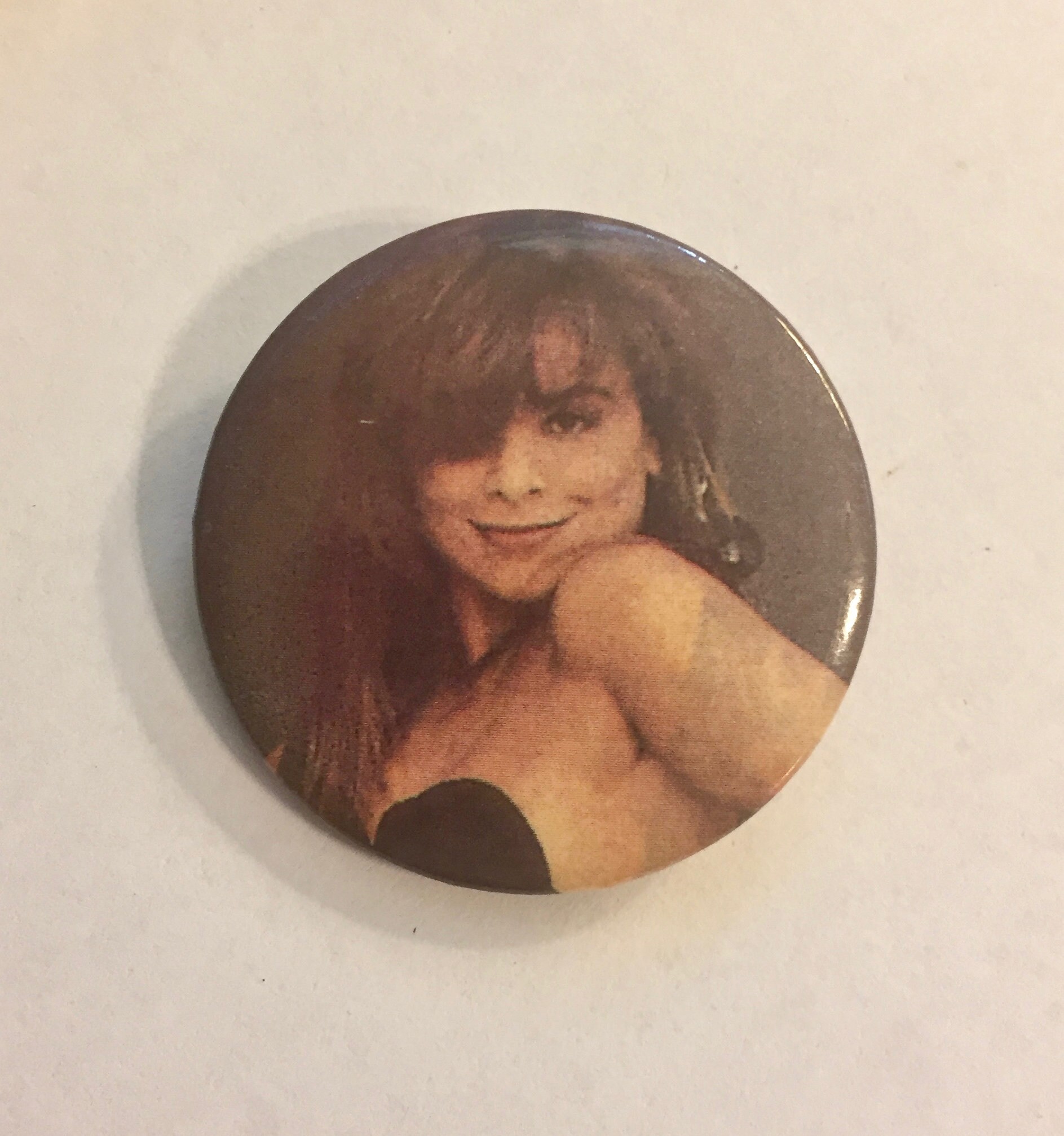Paula Abdul Pin Button Pin Circa 1980s Vintage Original Etsy