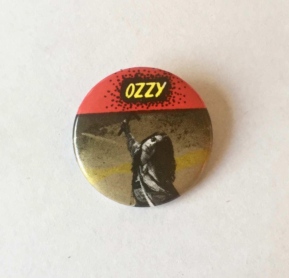 Ozzy OSBOURNE Pin/button Pin Circa 1980s Black Sabbath | Etsy