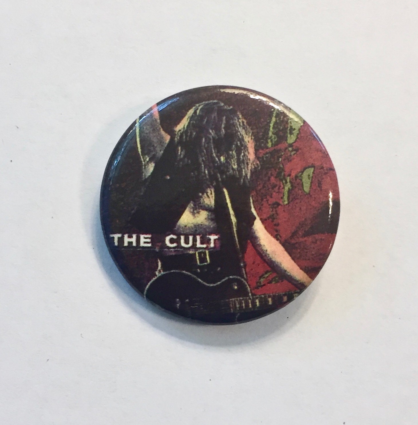 The CULT Pin/button * Pin Circa 1980s * Vintage * Original ...
