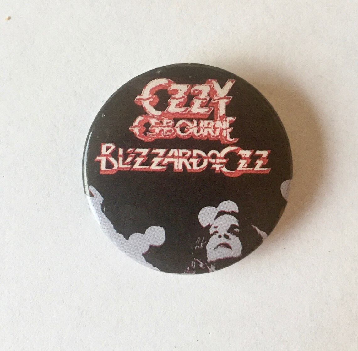 Ozzy OSBOURNE Pin/button Pin Circa 1980s Black Sabbath | Etsy