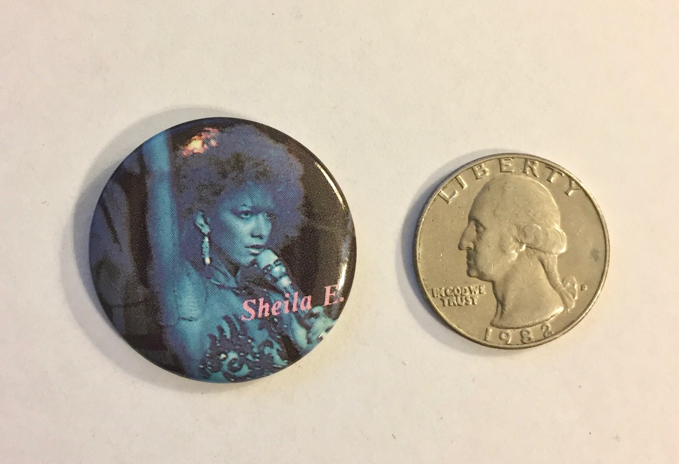 Sheila E Pin/button Pin Circa 1980s Vintage Original - Etsy