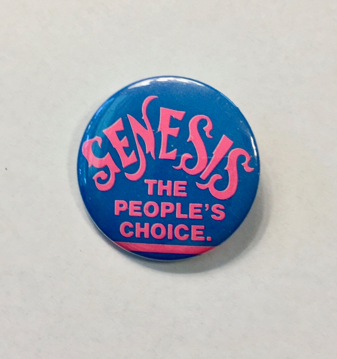 Genesis Pin/button Pin Circa 1980s Vintage Original | Etsy
