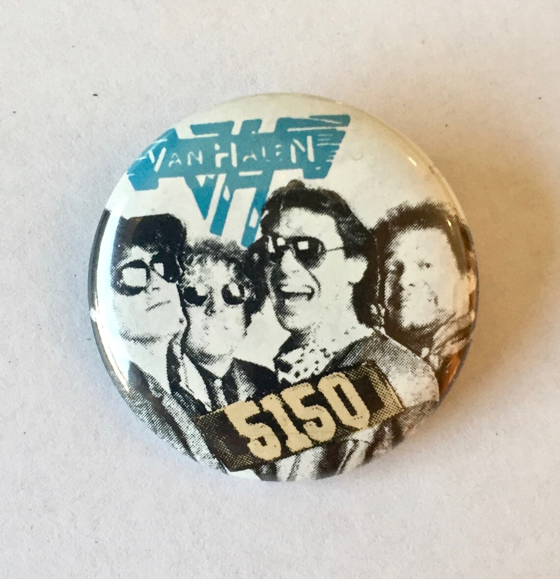 Van Halen Pin/Button Pin Circa 1980s Vintage Original | Etsy