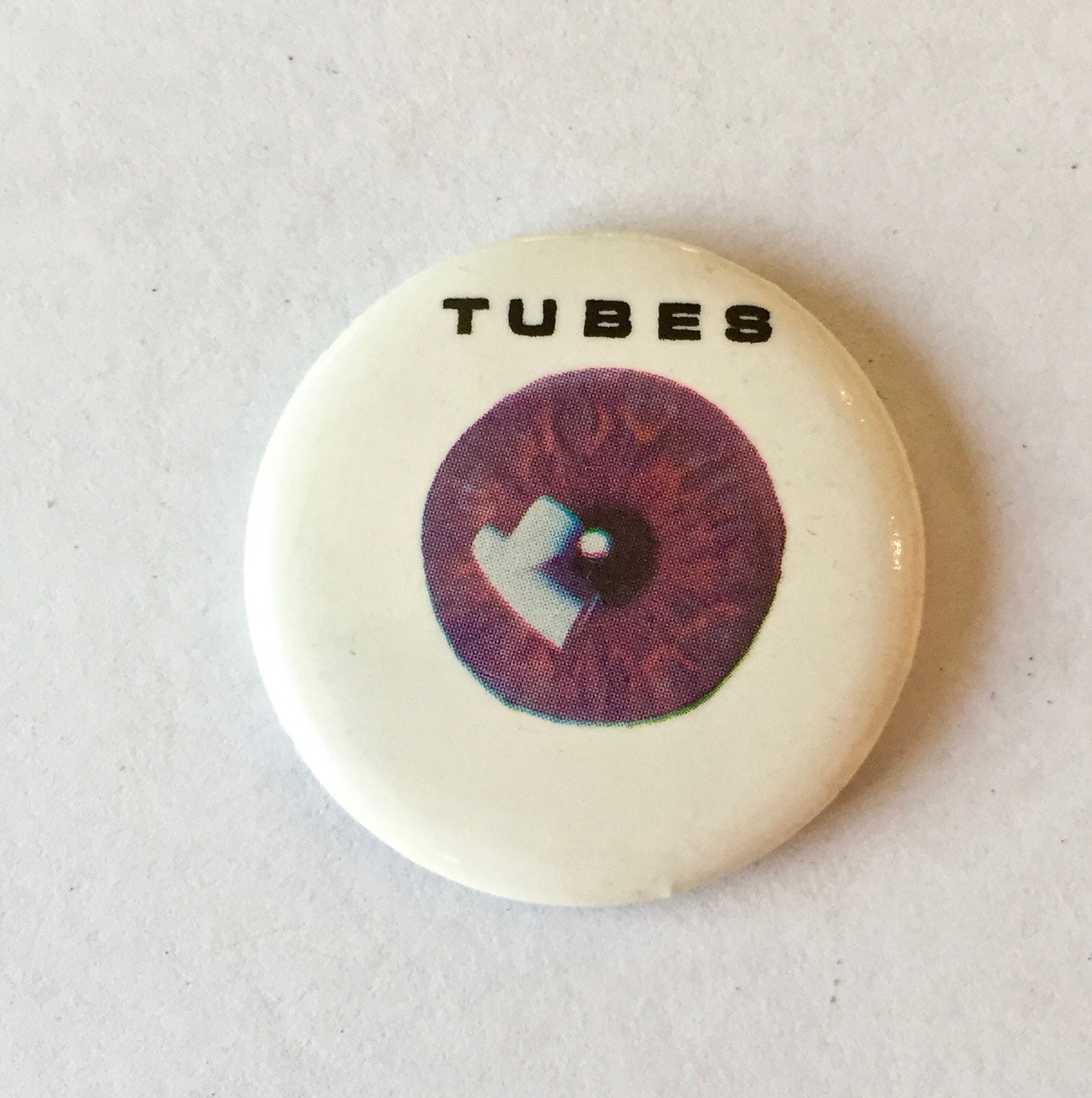 The TUBES Pin/button * Pin Circa 1980s * Vintage * Original * 3 Styles ...