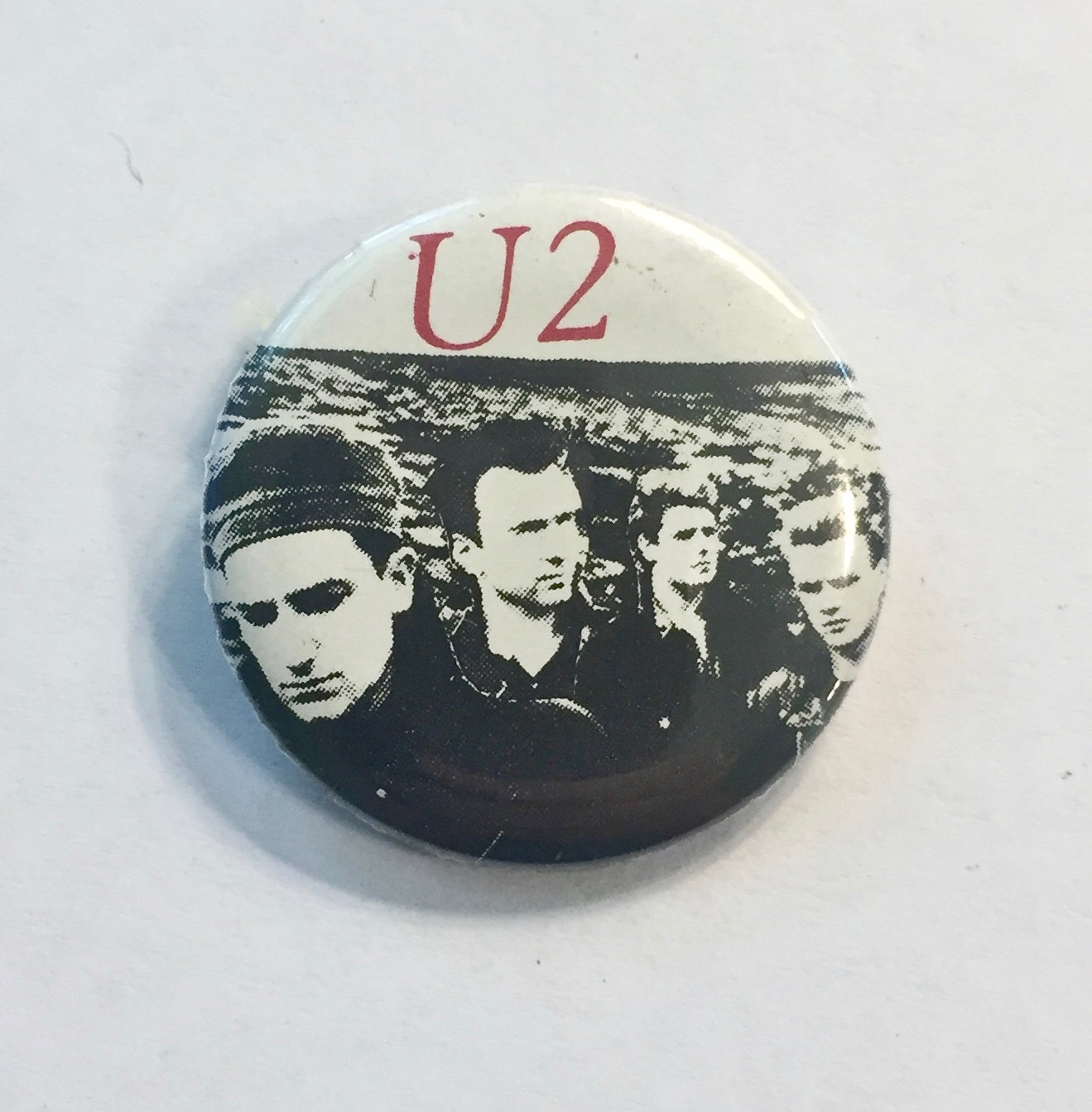 U2 Pin/button * Pin Circa 1980s * Vintage * Original * Collectible * 4 ...