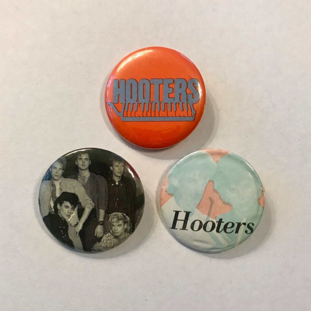 Hooters Pin/button * Pin Circa 1980s * Vintage * Original * 3 Styles to ...