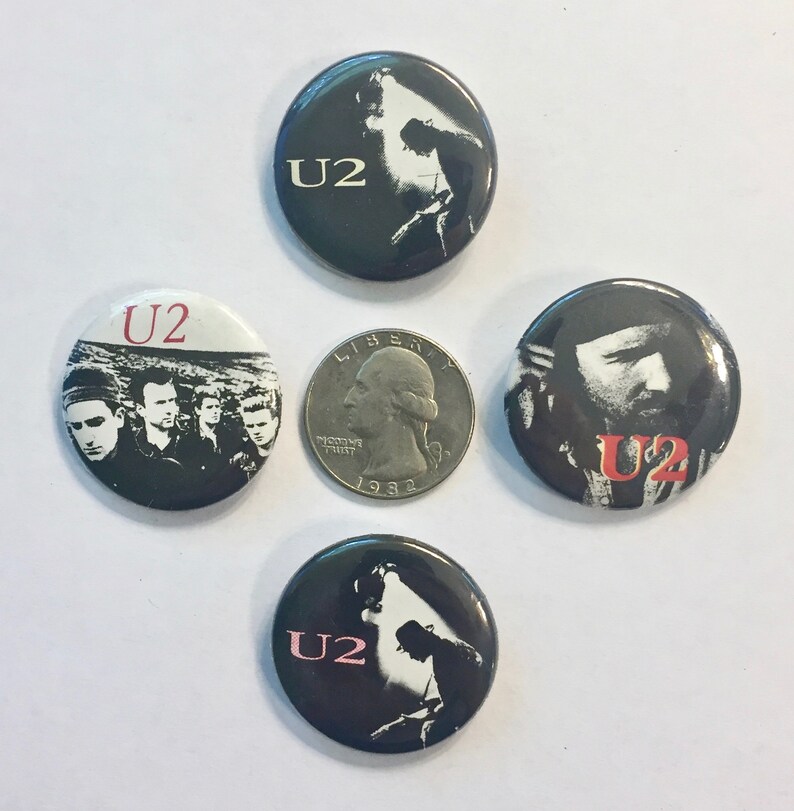 U2 Pin/button Pin Circa 1980s Vintage Original - Etsy