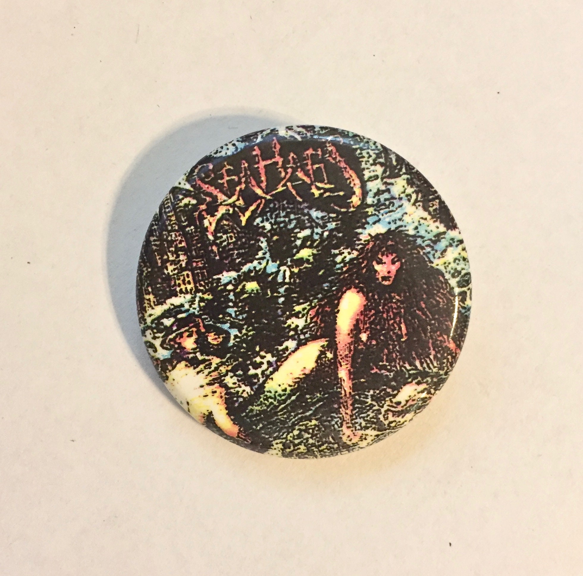 Sea Hags Pin/button * Pin Circa 1980s * Vintage * Original * Ron Yocom ...