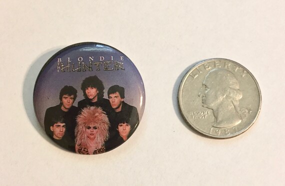 Blondie Pin/Button * Pin Circa 1980s * Vintage * Orig… - Gem