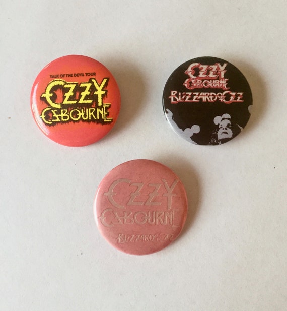 ozzy osbourne pin button - Gem