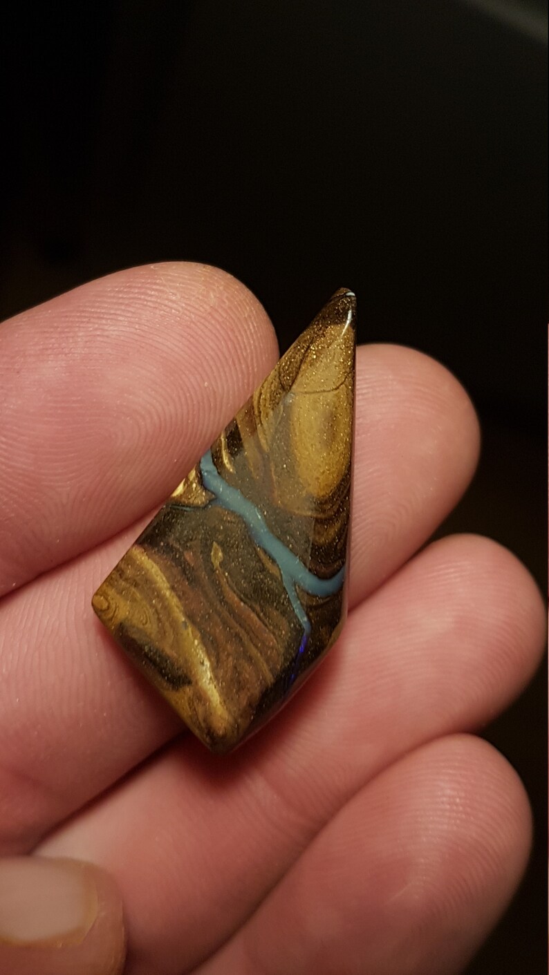 Boulder Opal 21.6ct Gemstones Jewelry & Beauty etna.com.pe