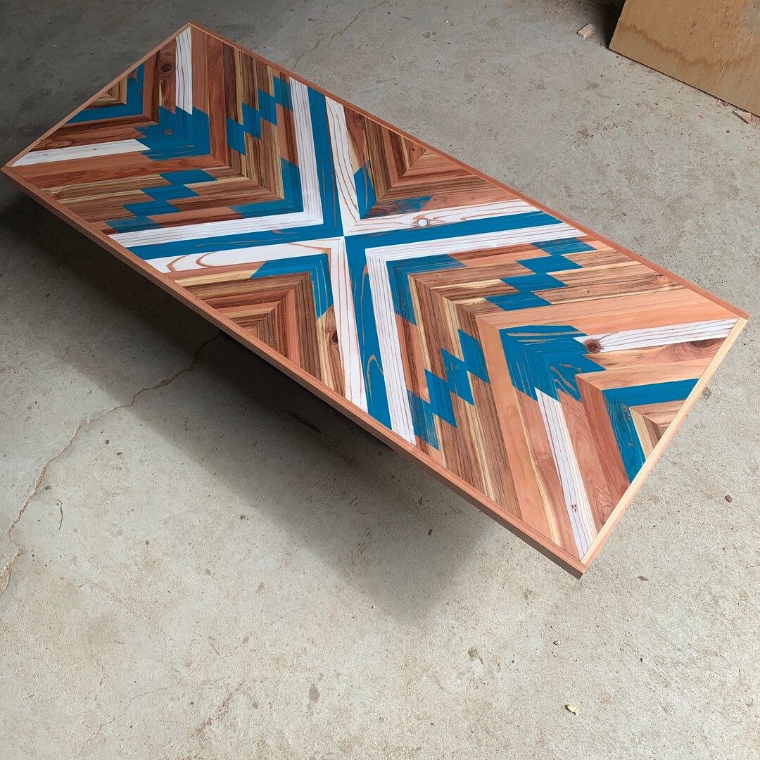 Reclaimed Style Redwood Desk - TOCADA - Etsy