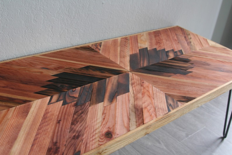 Reclaimed Style Redwood Desk Alto | Etsy