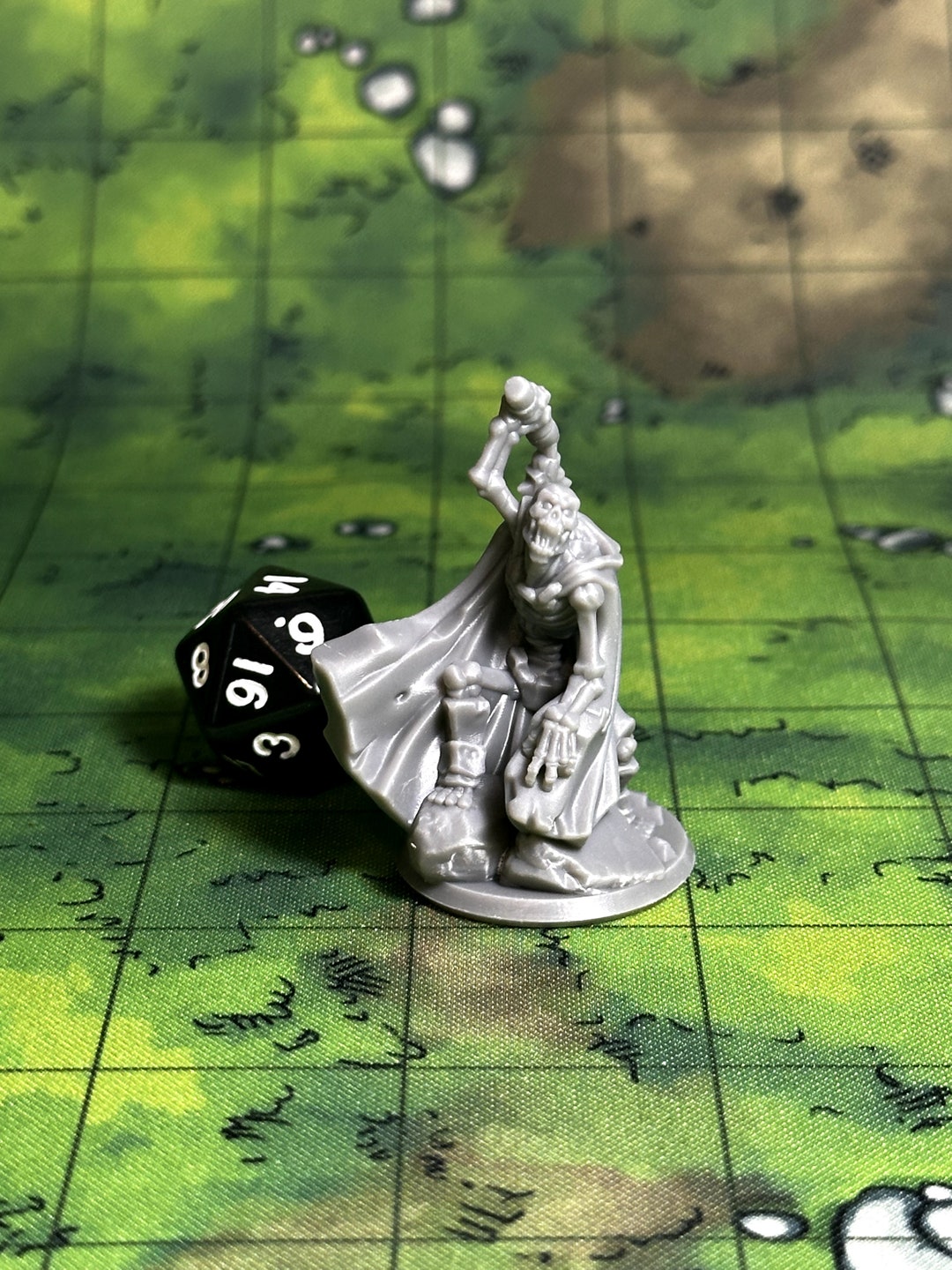 Skeleton Flailer 02 Dungeons and Dragons 8k Resin Miniatures - Etsy
