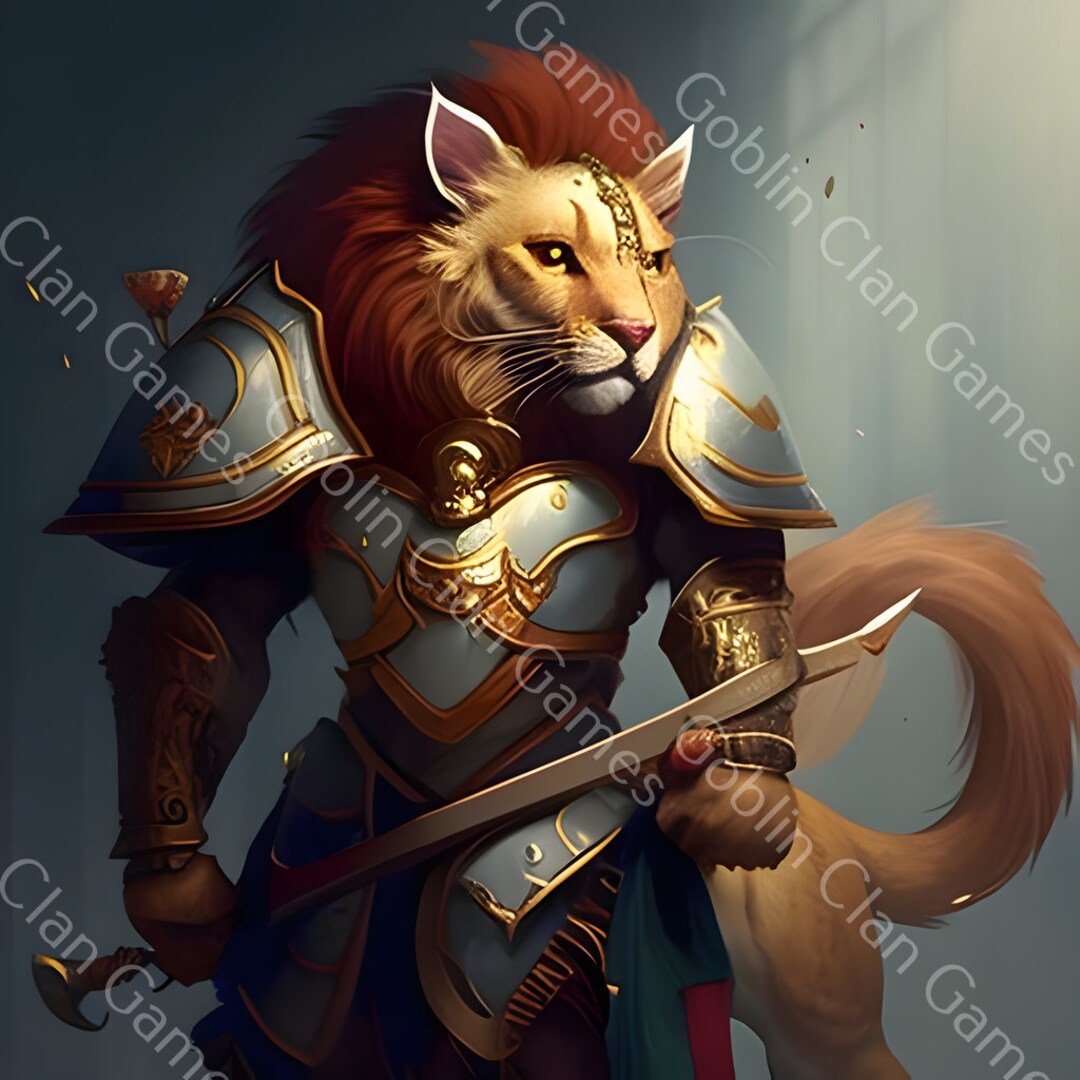 Catfolk 0005 Dungeons and Dragons Dnd Gift Digital Download - Etsy