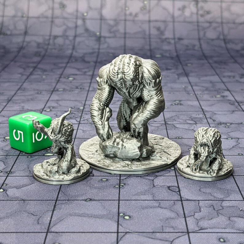 Brain Flesh Golem and Devourers set of 3 Dungeons and - Etsy