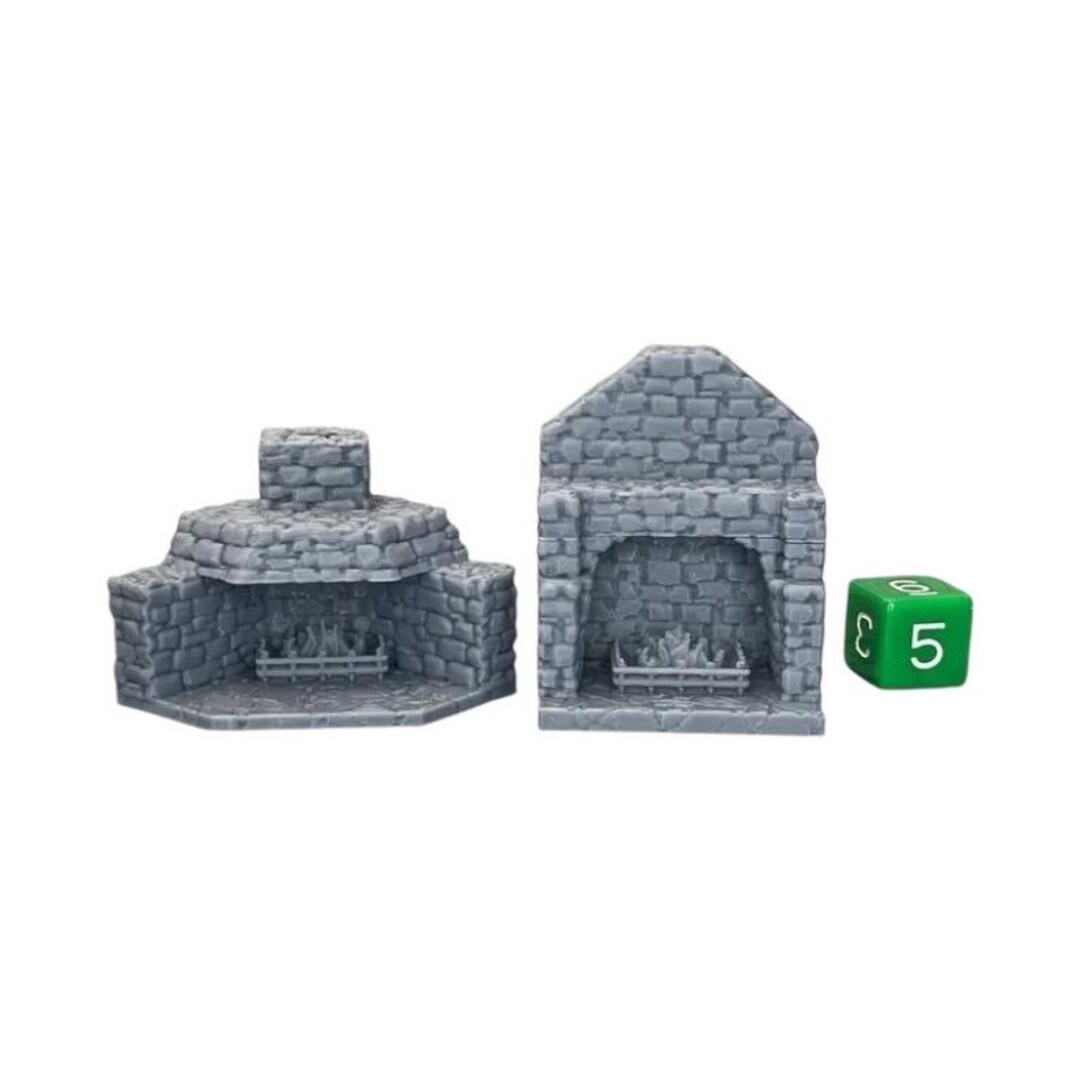Fireplaces, Dungeons and Dragons Dnd Scatter Terrain Mini 32mm Lot - Etsy