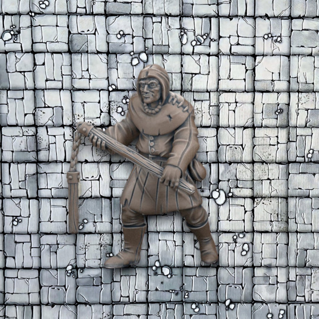 Mob Villager 4, 12k Resin Dungeons and Dragons Miniatures Dnd D&D Mini ...