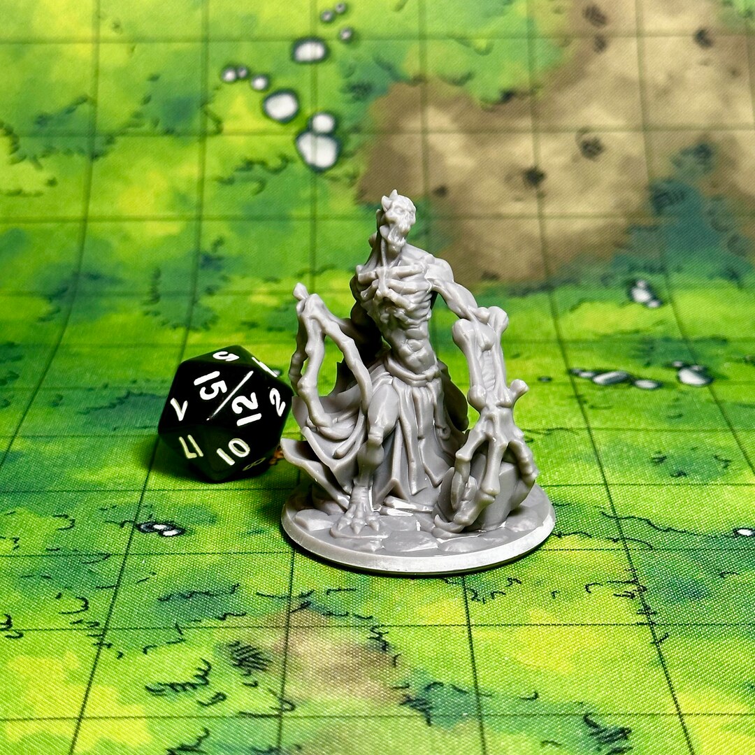 Bone Shredder 01, 12k Resin Dungeons and Dragons Miniatures Dnd D&D ...