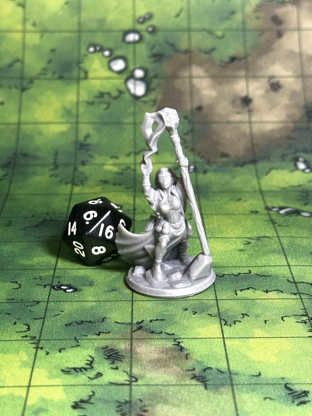 Mage Female 01 Dungeons and Dragons 8k Resin Miniatures Dnd - Etsy