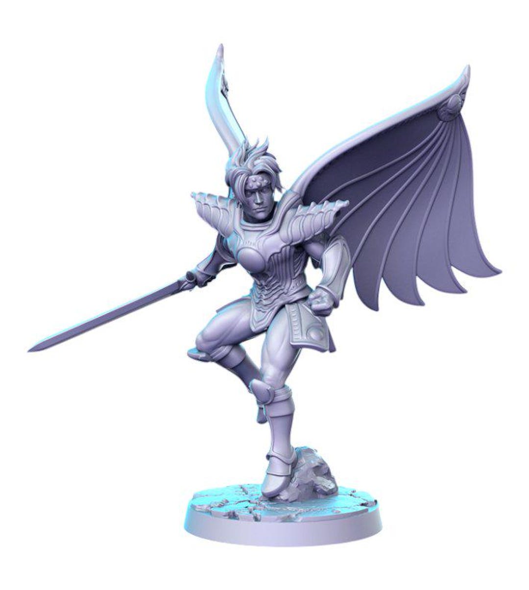 Dart Feld Winged, 14k Resin Dungeons and Dragons Dnd Miniatures D&D ...