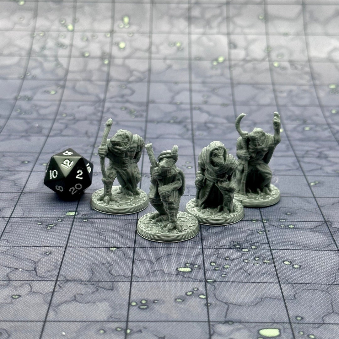 Kenku Warriors set of 4, Dungeons and Dragons Miniatures Dnd D&D Mini ...