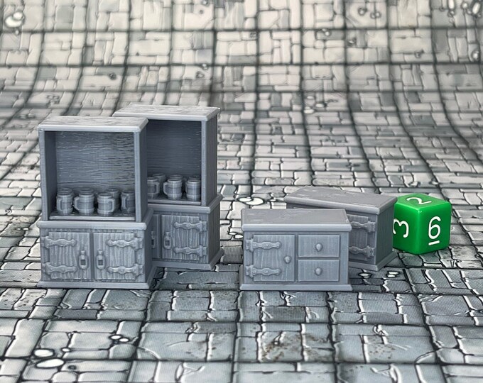 Modern Brick Fences Dnd Miniature Terrain 15mm 28mm 32mm , D&D ...