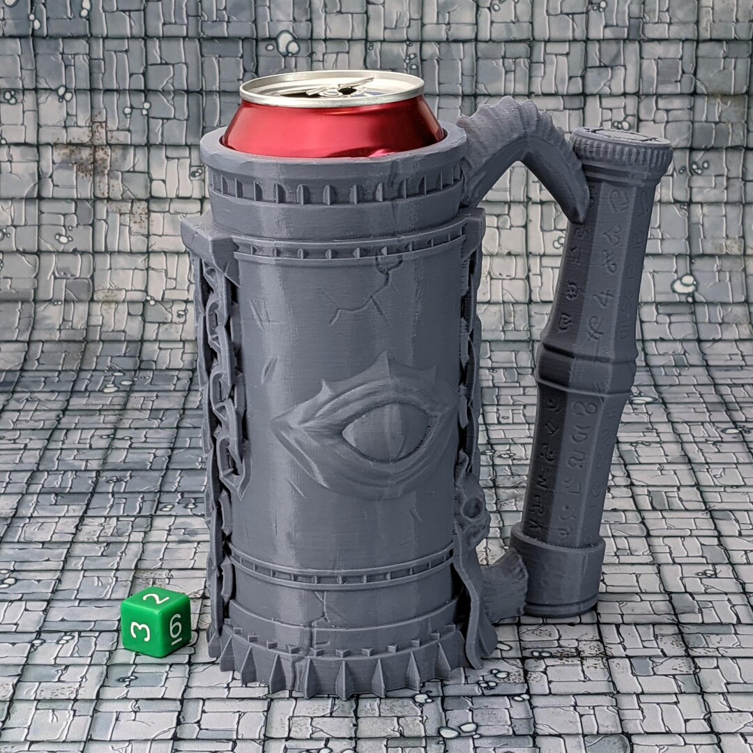 Warlock Mythic Mug, PLA Dungeons and Dragons Dnd Miniatures D&D Mini ...