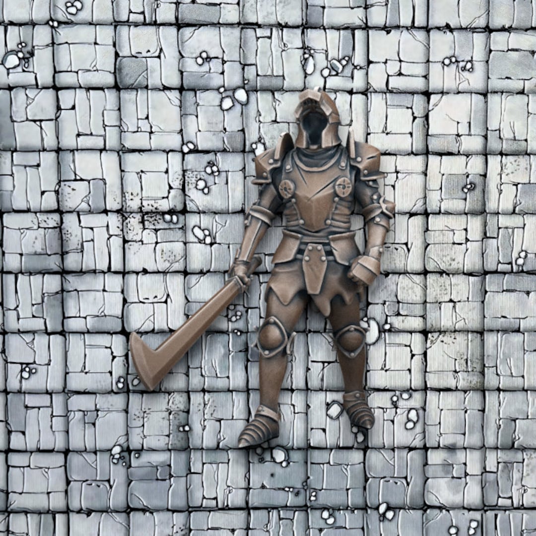 Animated Armour 01, 12k Resin Dungeons and Dragons Miniatures Dnd D&D ...