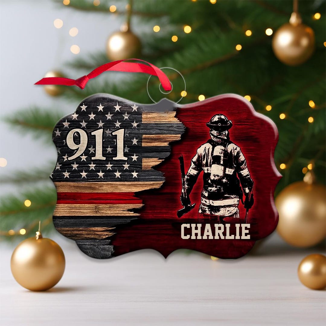 Custom Name 911 Hero Personalized Keepsake - Never Forget Memorial ...