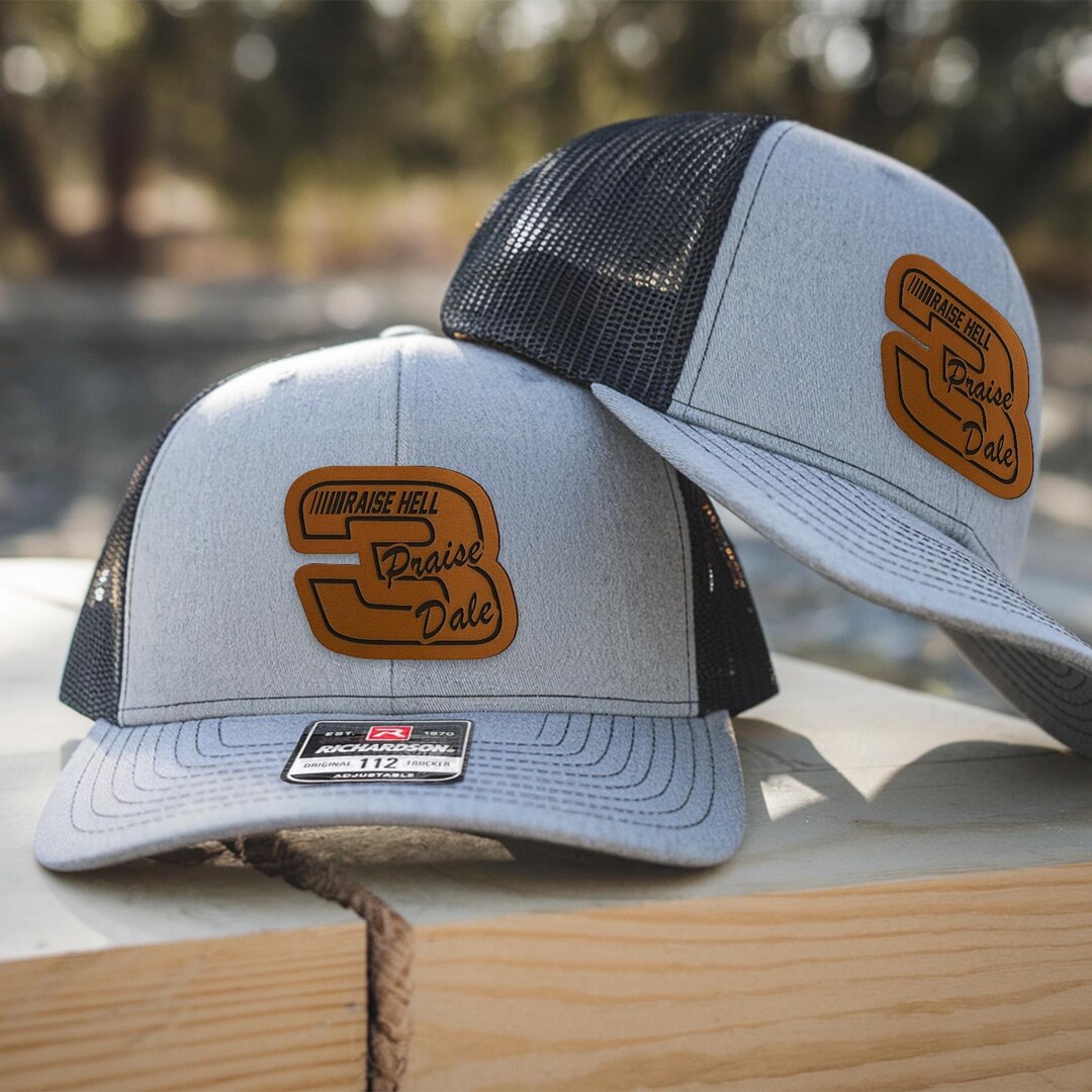 Raise Hell Praise Dale Richarson Hat, Richardson Leather Patch Hat ...