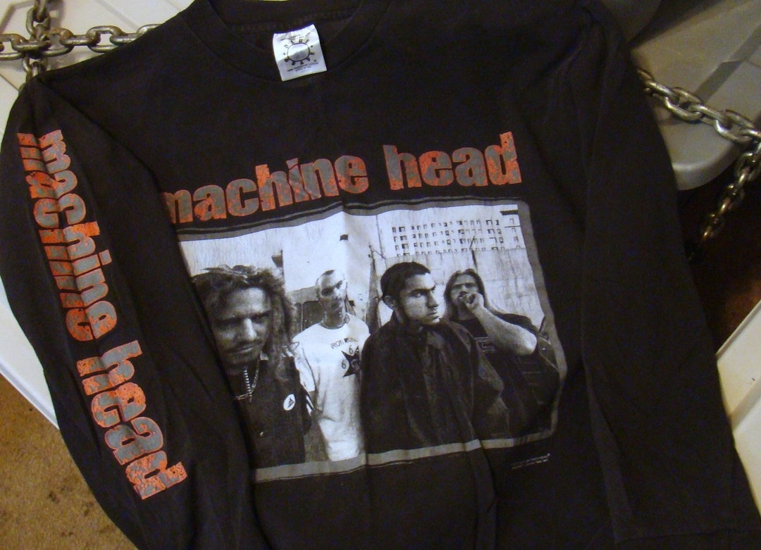 Machine Head Long Sleeve Shirt 1997 Vintage Machine Head Vintage Long ...