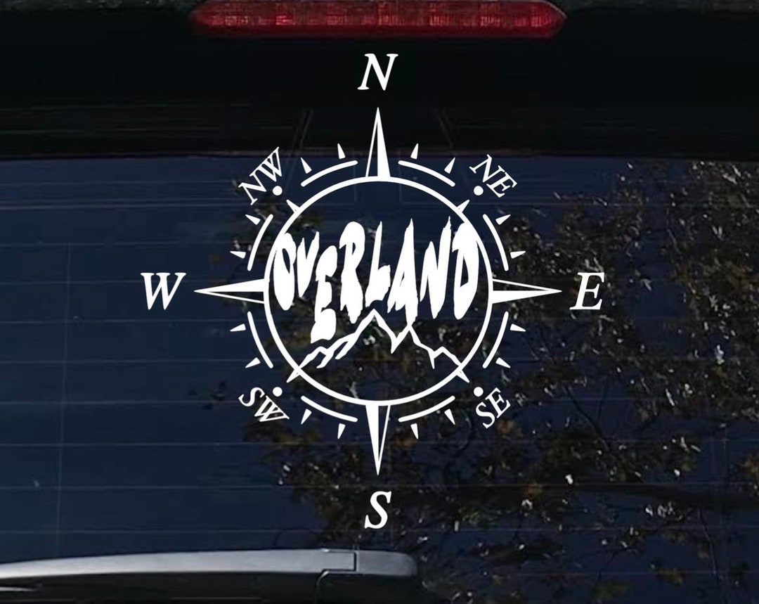 Compass Overland Side Decal, Mountain Trees, Side Body, Side Graphics ...