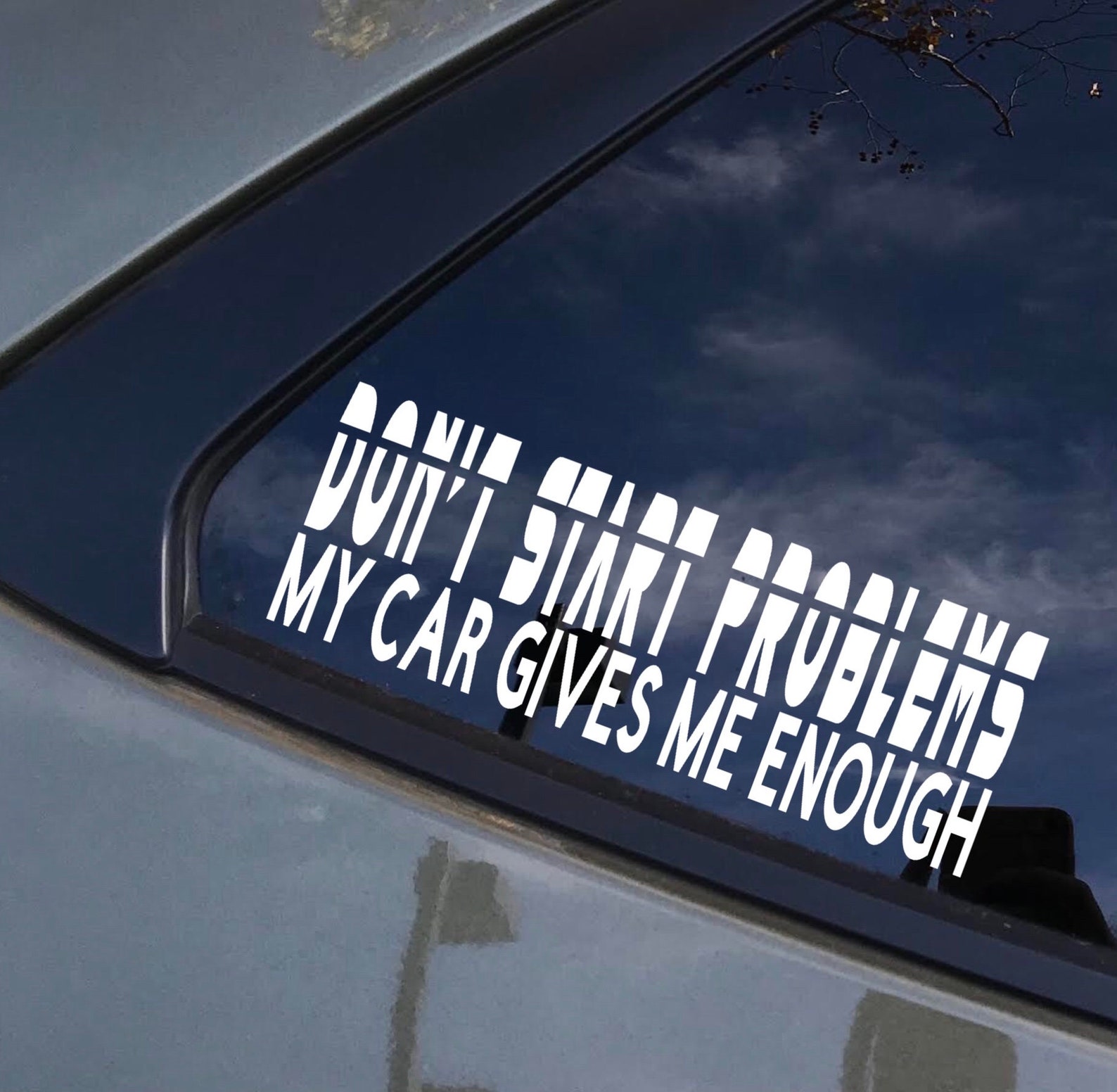 Car Problems JDM Decal, Windshield Decal, Car Sticker, Windshield ...