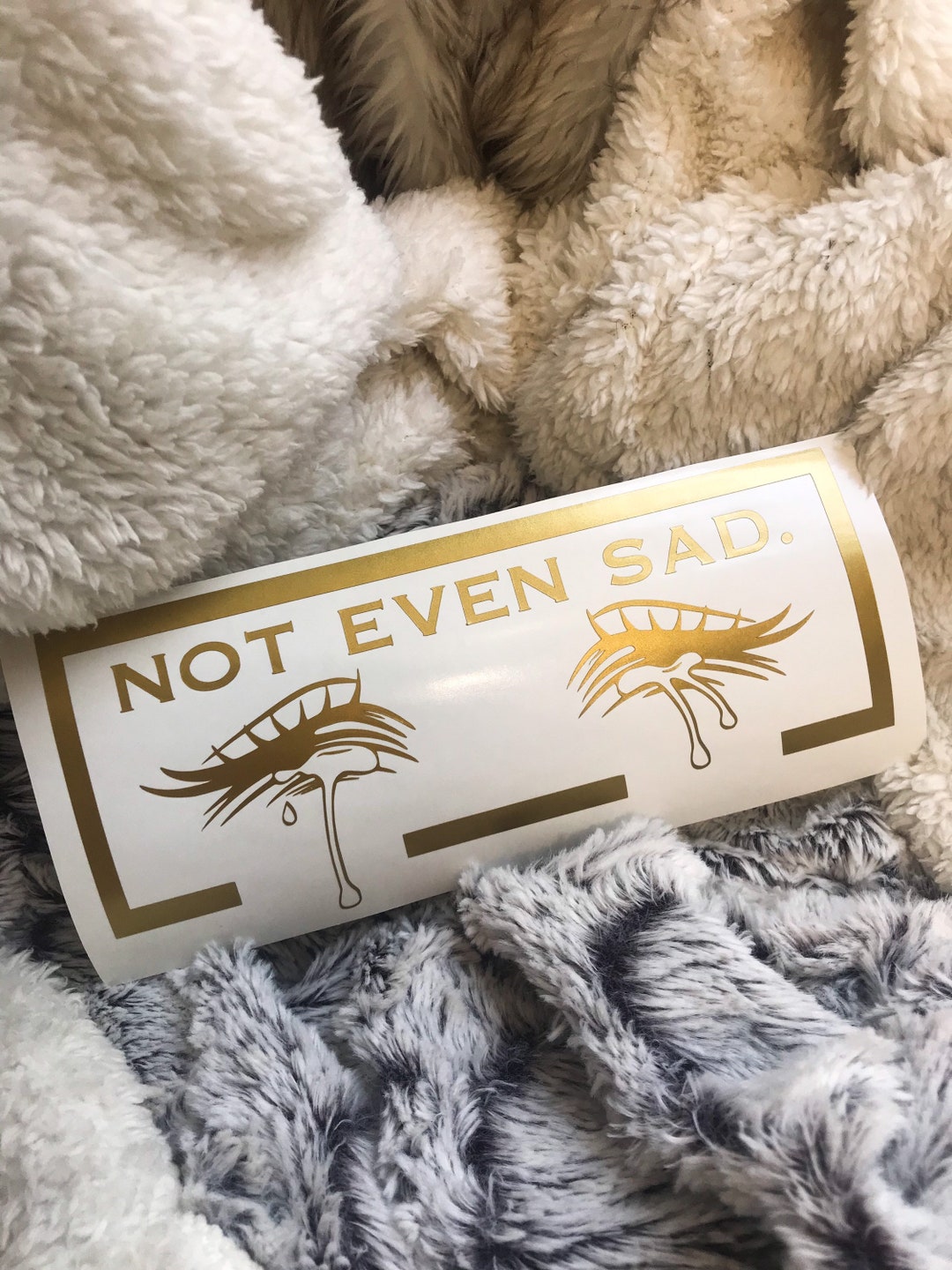 Sad Eyes , Crying Eyes, Tears Decal, Windshield Decal, Car Sticker ...