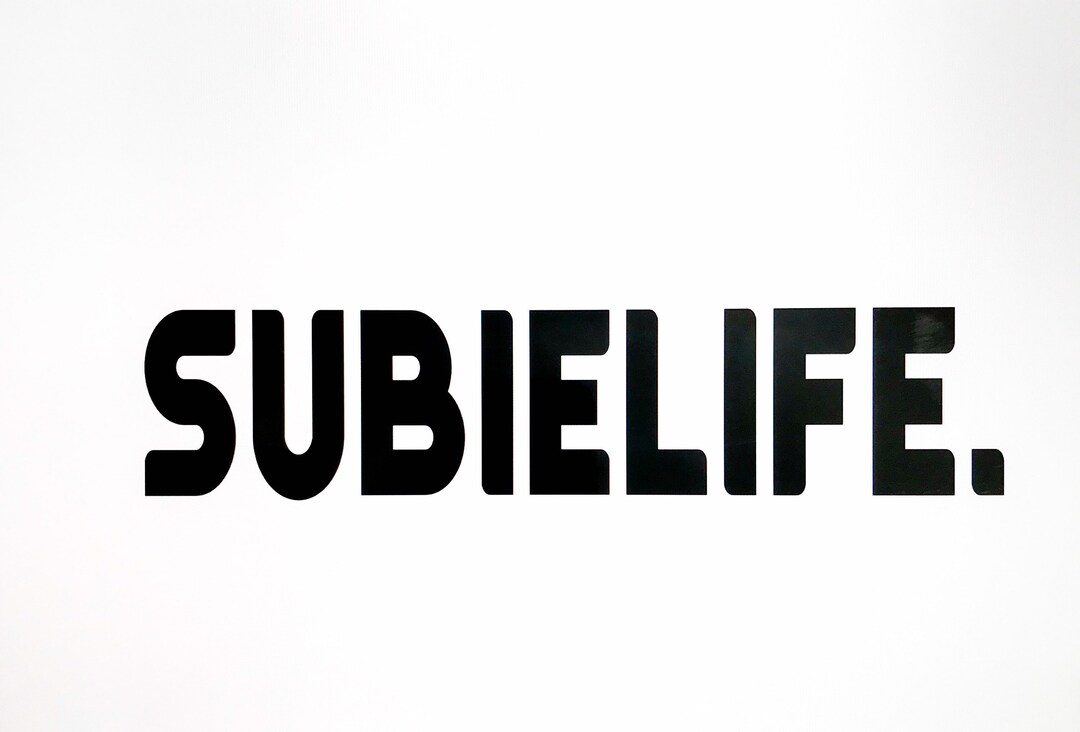 Subaru Subie Life Decal - Etsy