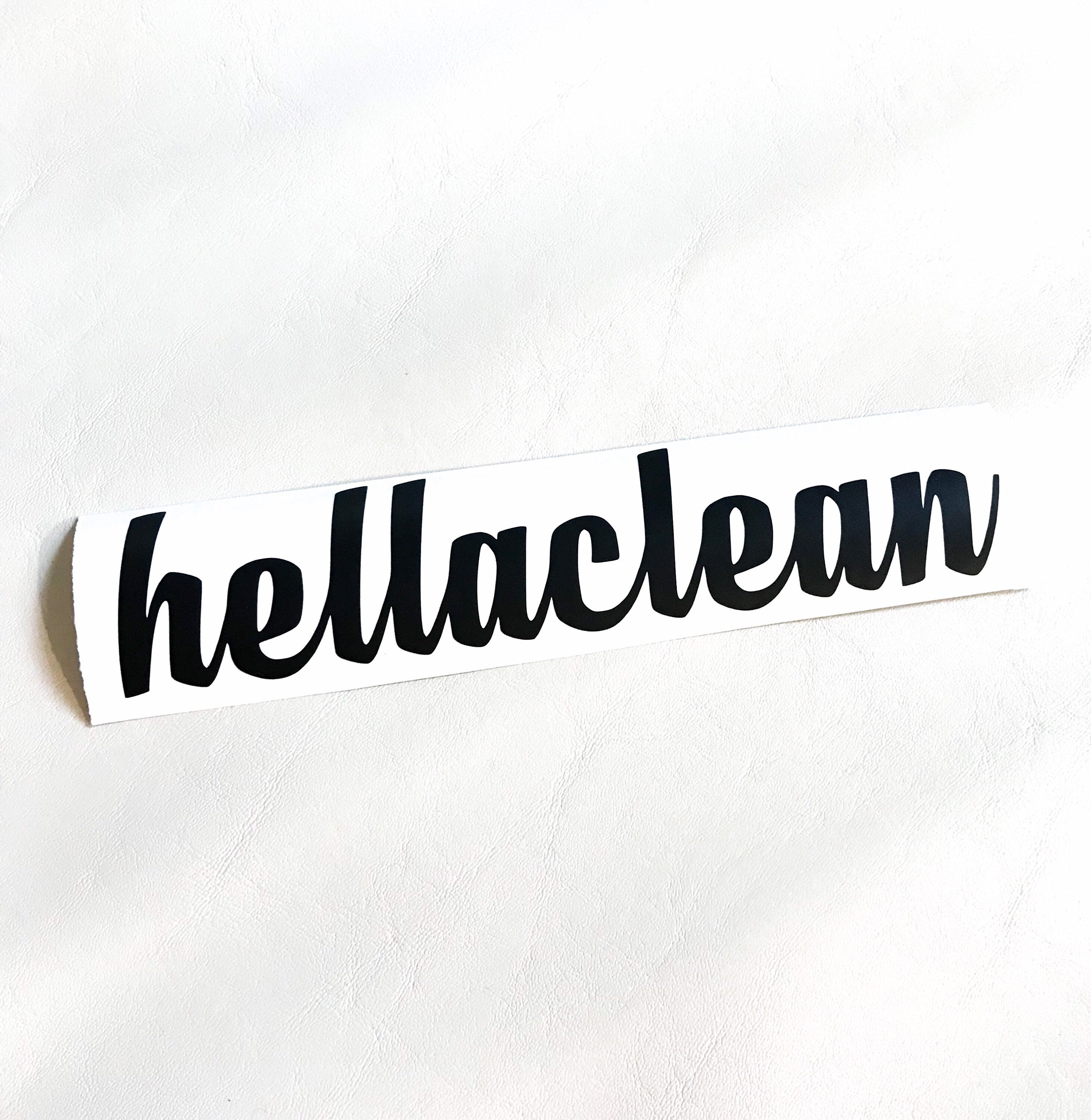 Hella Clean Decal, JDM Car Window Decal, Sticker, Bumper Sticker ...