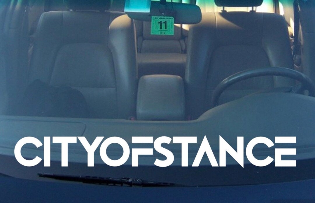 City of Stance Decal, JDM Car Window Decal, Sticker, Bumper Sticker ...